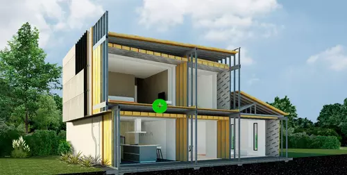 Entrepiso seco Panel Piso Flotante + Acustiver R + Cielorraso | Isover ...